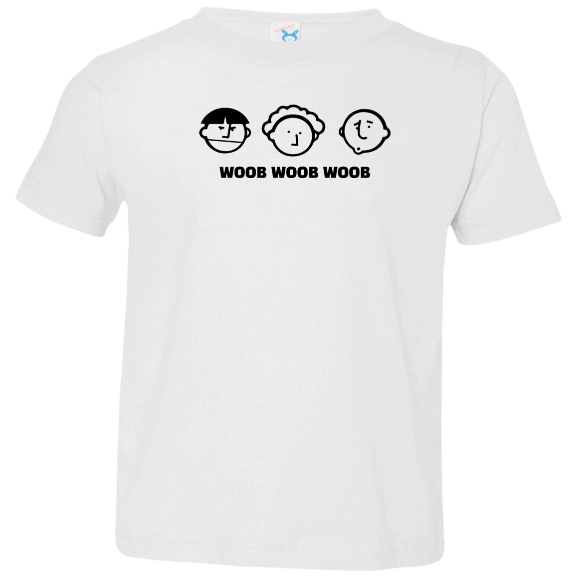 Three Stooges Woob Woob Woob Cartoon Toddler T-Shirt — The Three ...
