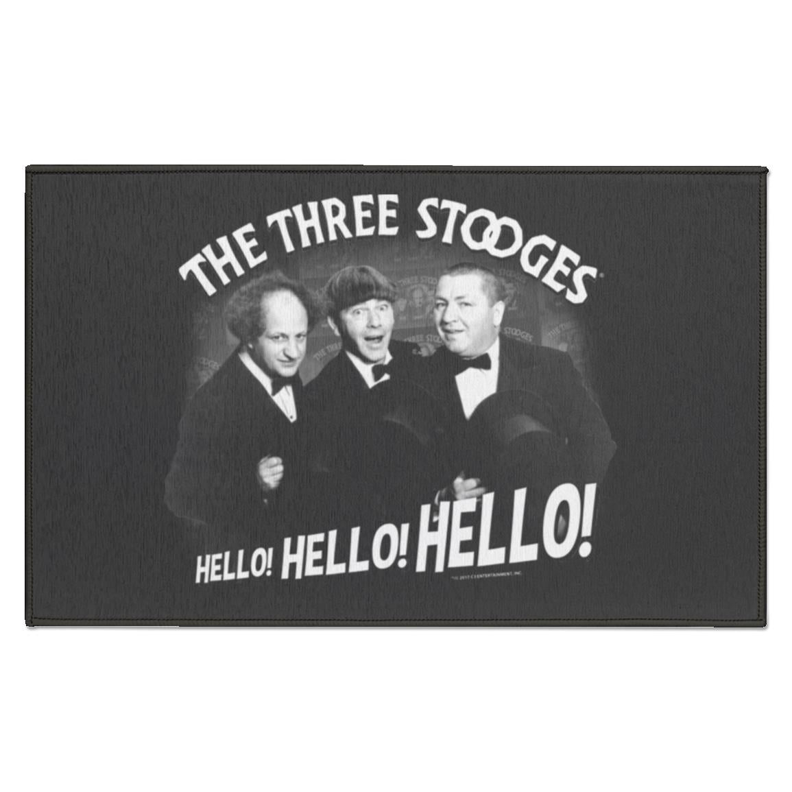 Three Stooges Hello Hello Hello Doormat — The Three Stooges Official ...