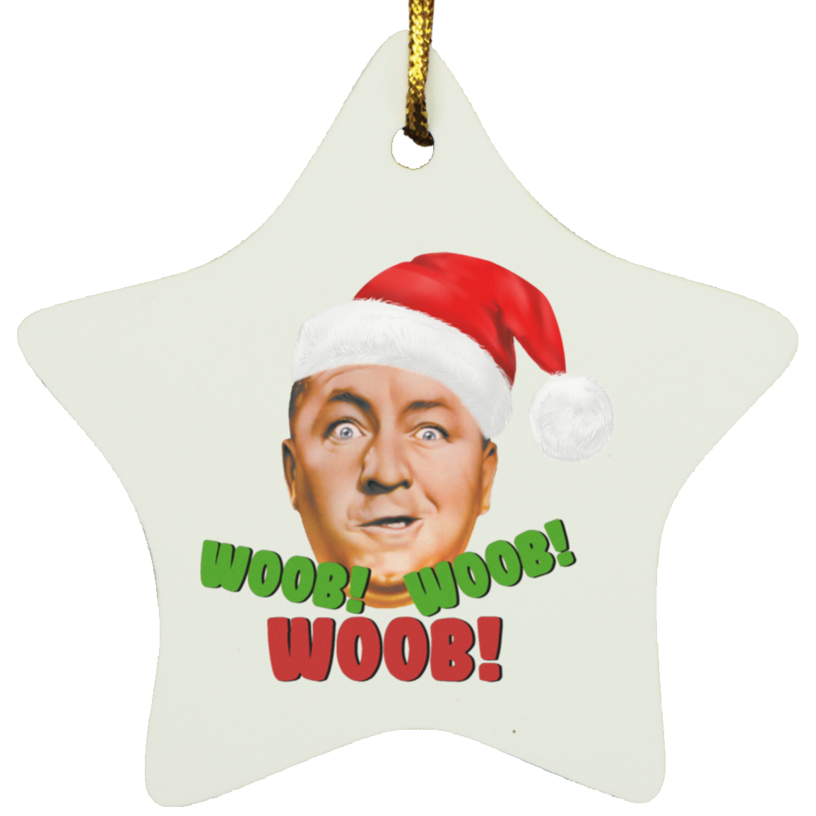 Three Stooges Curly Woob Star Ornament — The Three Stooges Official ...