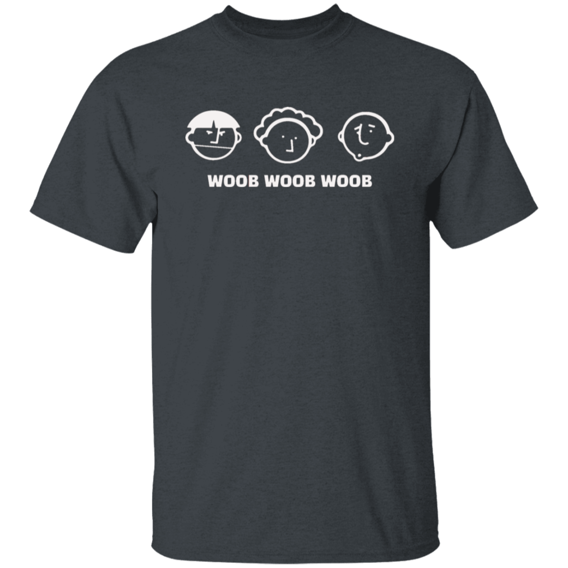 Three Stooges Woob Woob Woob Cartoon White T-Shirt — The Three Stooges ...