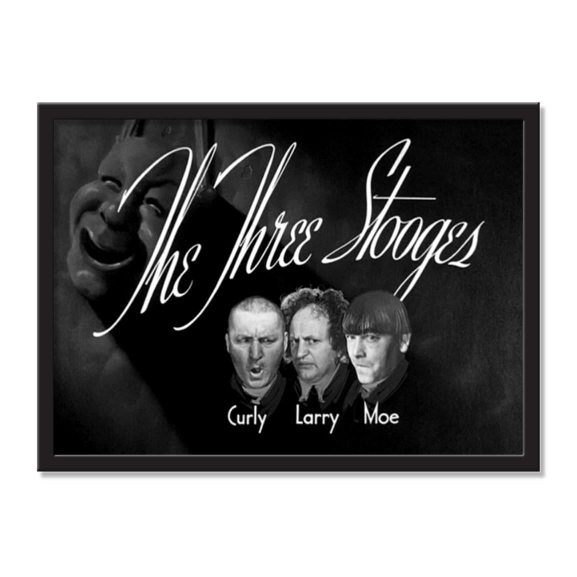 Three Stooges Original Opening Credits Landscape AirFrame Photo Tile ...