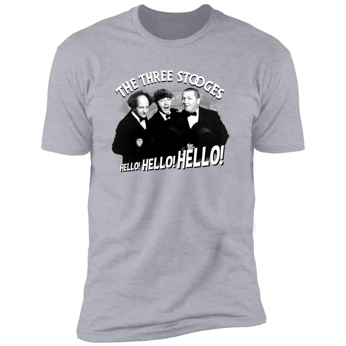 Three Stooges Hello Hello Hello Premium Short Sleeve T-Shirt — The ...