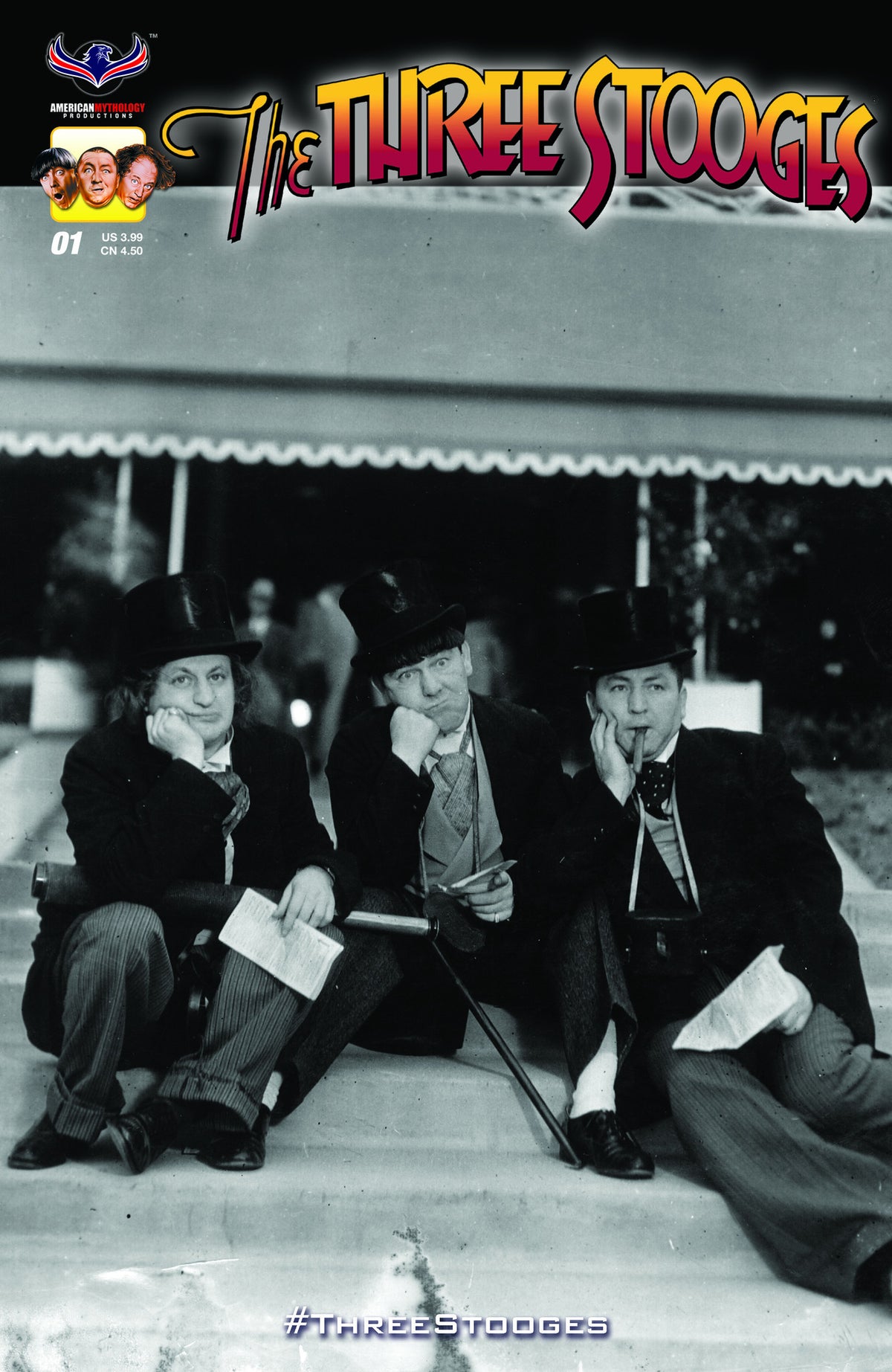 Three Stooges Comic Books Series 2 / Rare Cover 5 - Rare B&W — The ...