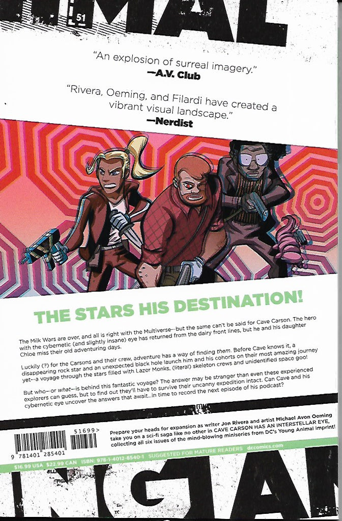 DC Cave Carson Has An Interstellar Eye — The Three Stooges Official ...